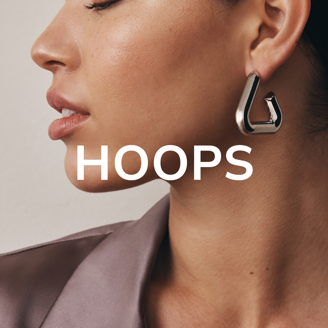 Hoop Earrings Collection: Stylish Hoops Jewellery - Shop Now – GIMME